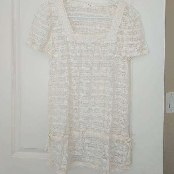 Tops | Sheer Lace Top | Poshmark